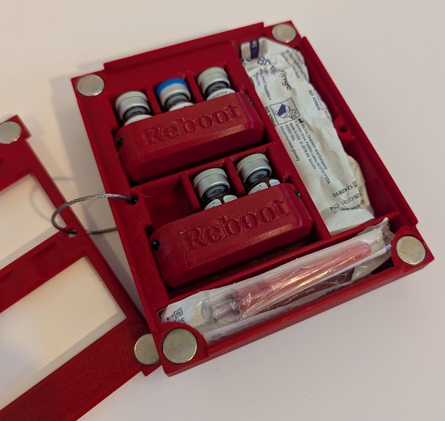 Adenosine Vial Case - Little Rapids – Tree Dee Designs